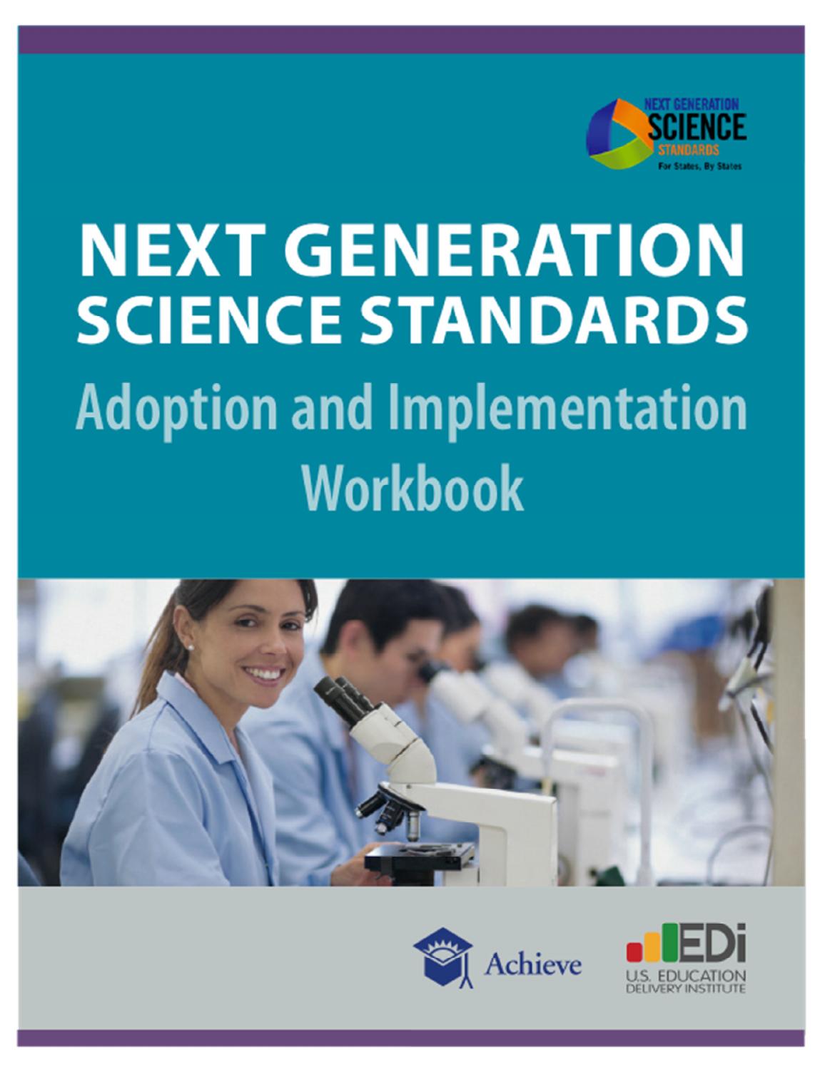 NGSS Adoption and Implementation Workbook by NextGenScience - Issuu