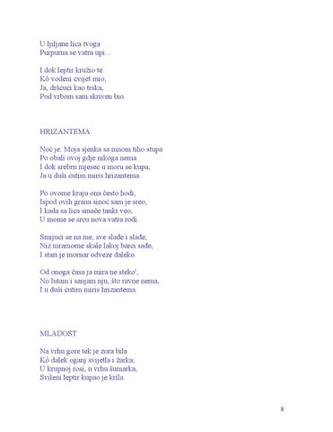 Aleksa Santic - Izabrane Pjesme by Udruzenje Umjetnika - Issuu