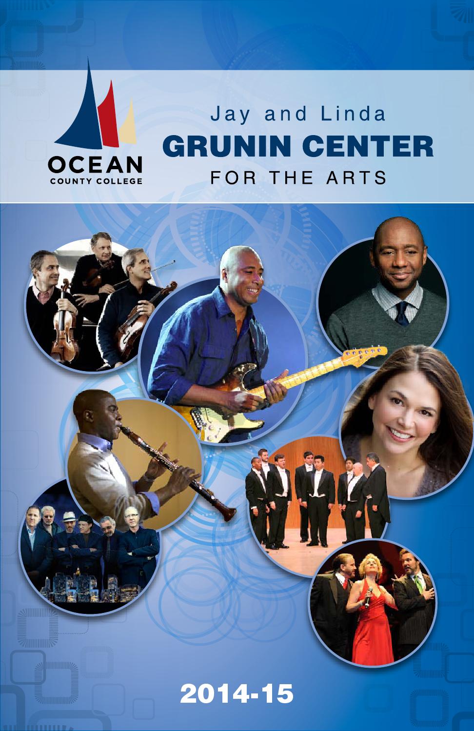 Grunin Center schedule 2014-2015 by Ocean County College - Issuu