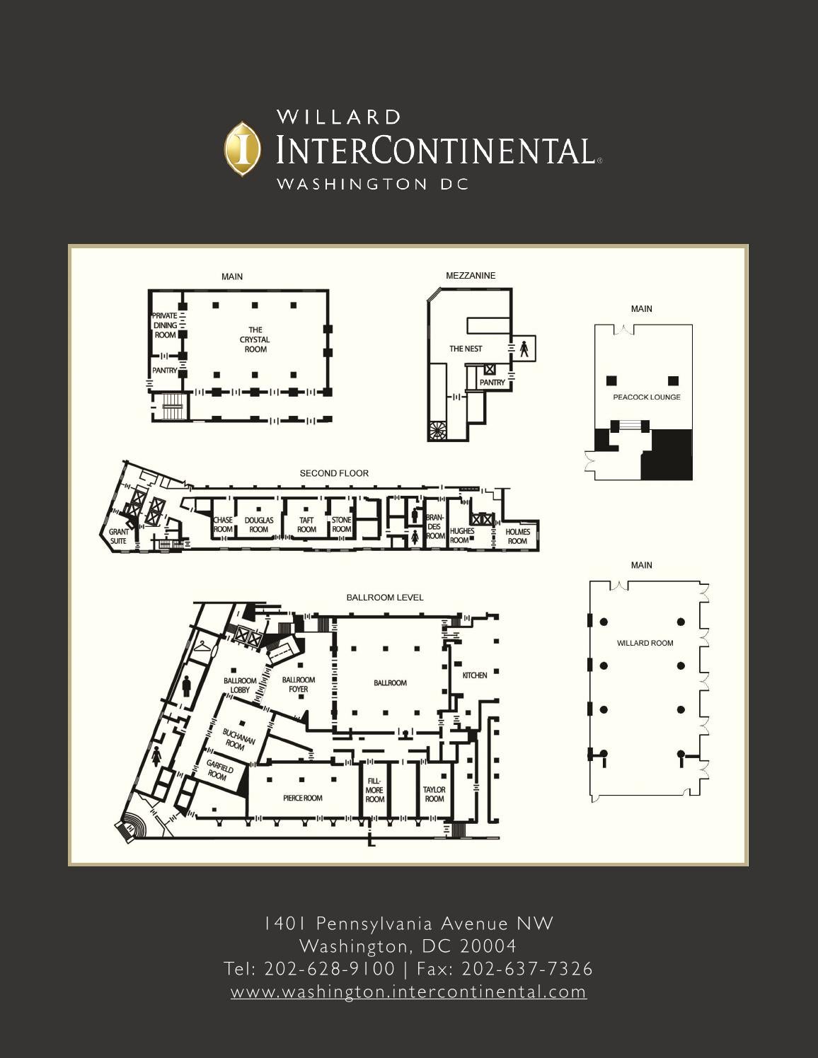The Willard InterContinental Meeting Rooms by Willard InterContinental ...