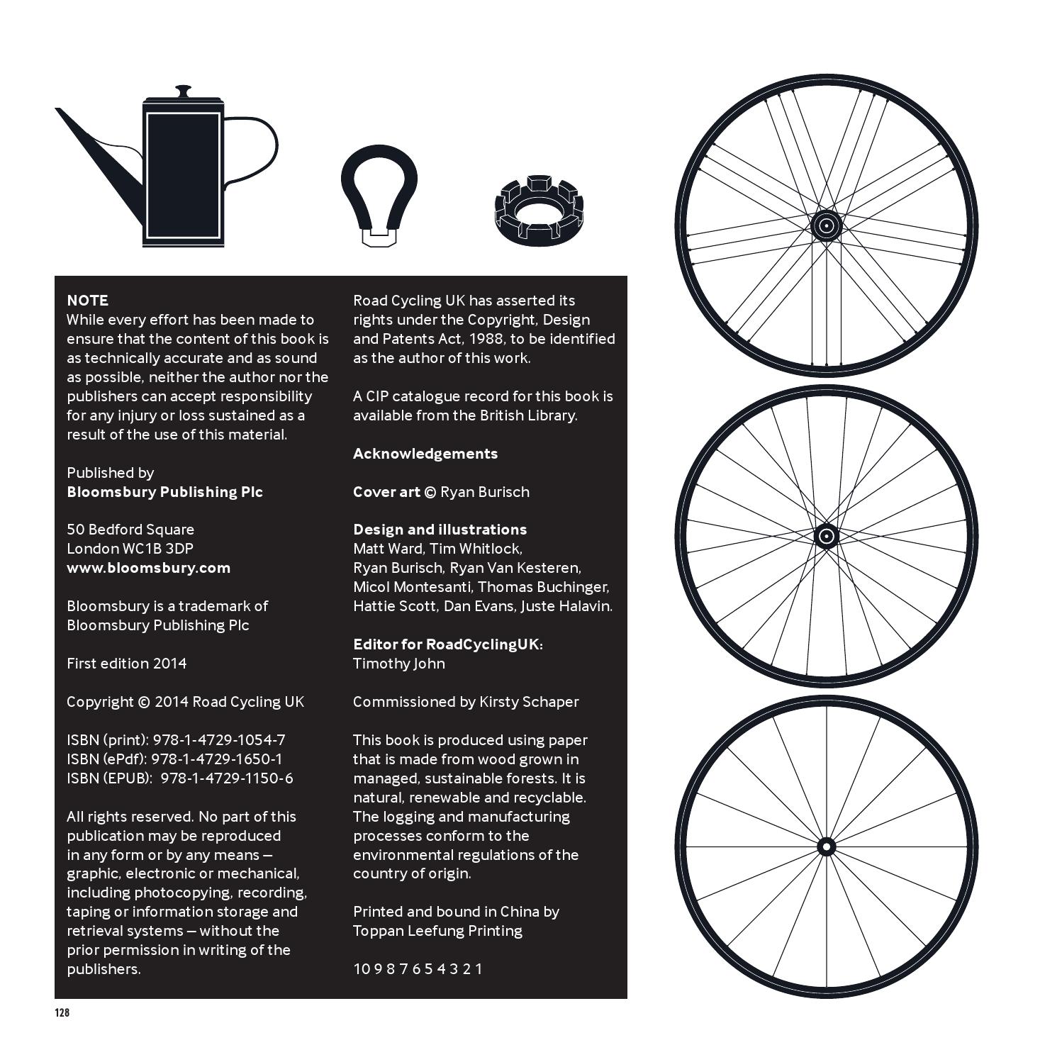 Infographic Guide to Cycling by Bloomsbury Publishing - Issuu