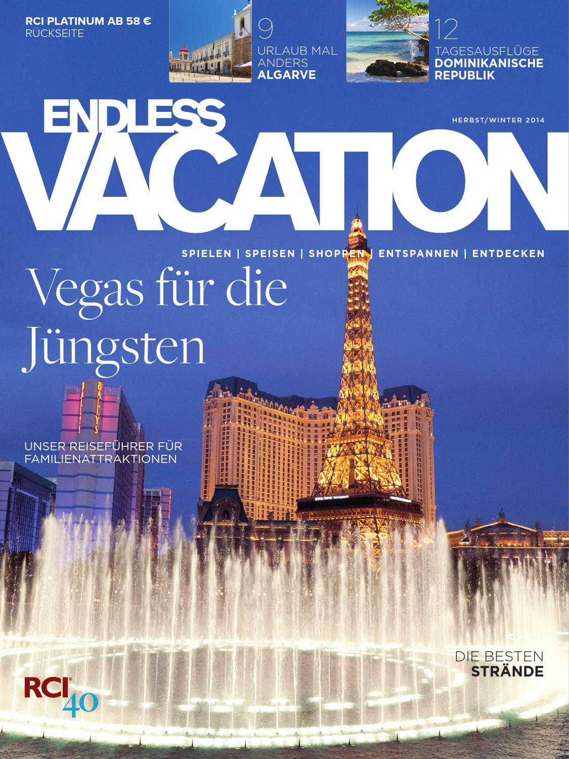 Endless Vacation Magazine Autumn Winter 2014 German Weeks by RCI Europe ...