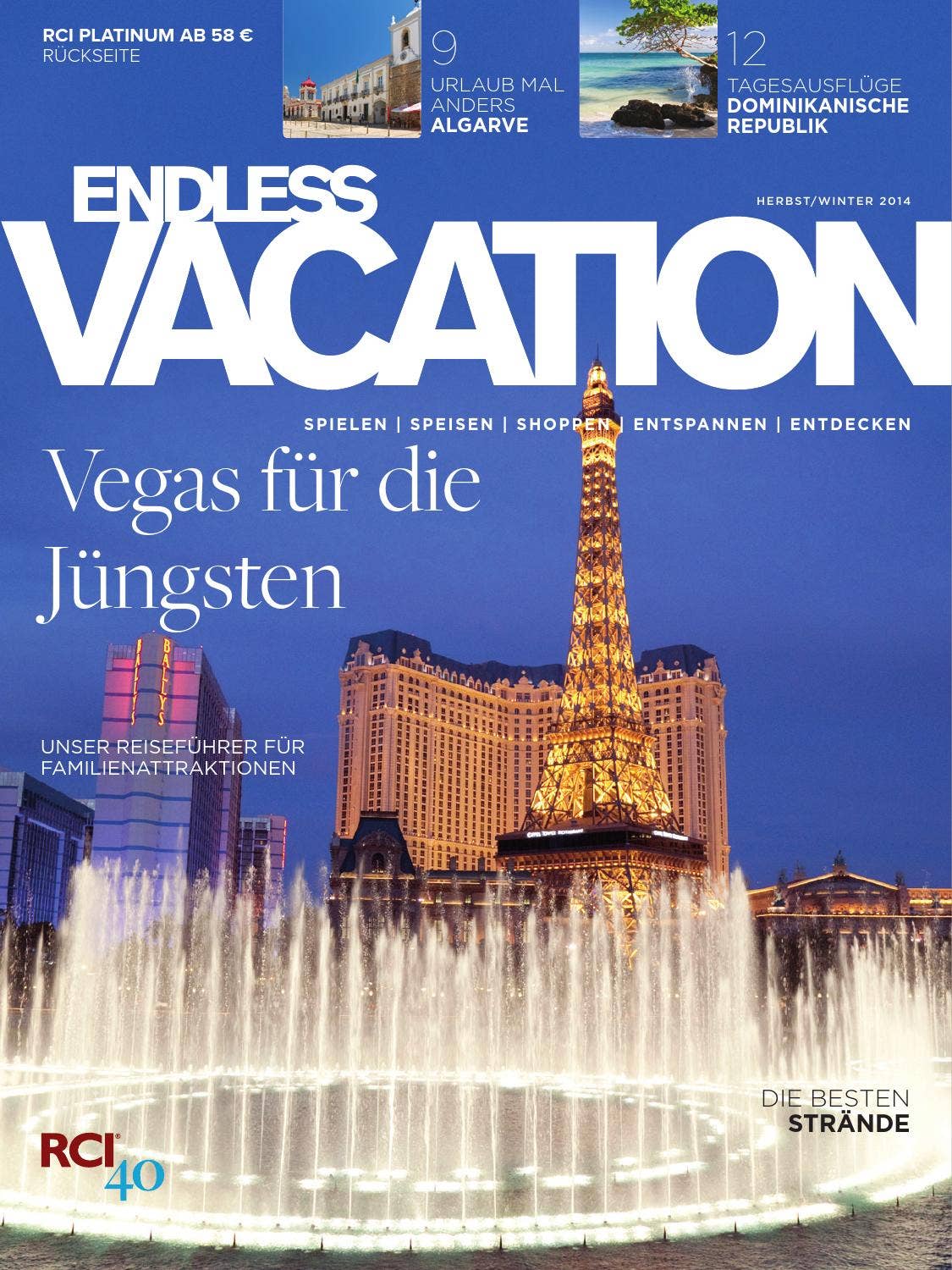 Endless Vacation Magazine Autumn Winter 2014 German Weeks by RCI Europe ...