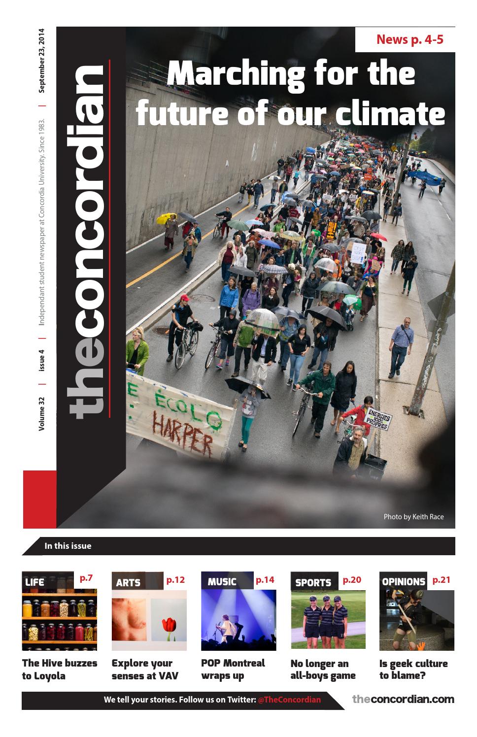 The Concordian Fall 2014 Issue 04 by The Concordian - Issuu