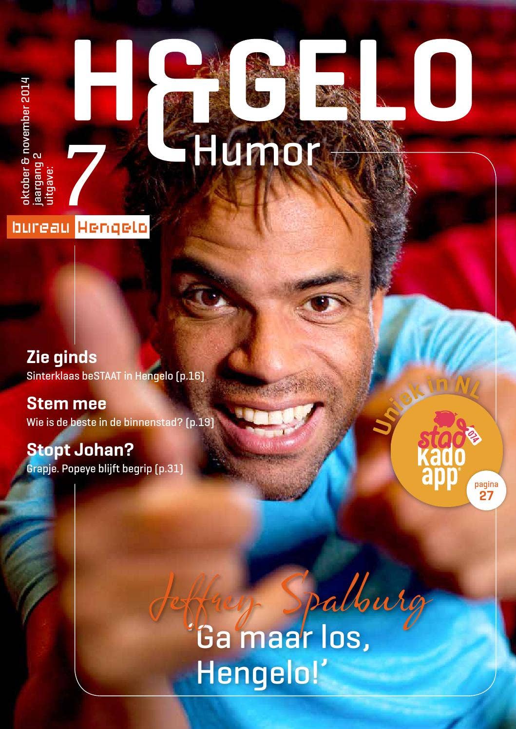 H&gelo - jaargang 2 - nummer 7- Humor by Hengelo Promotie - Issuu