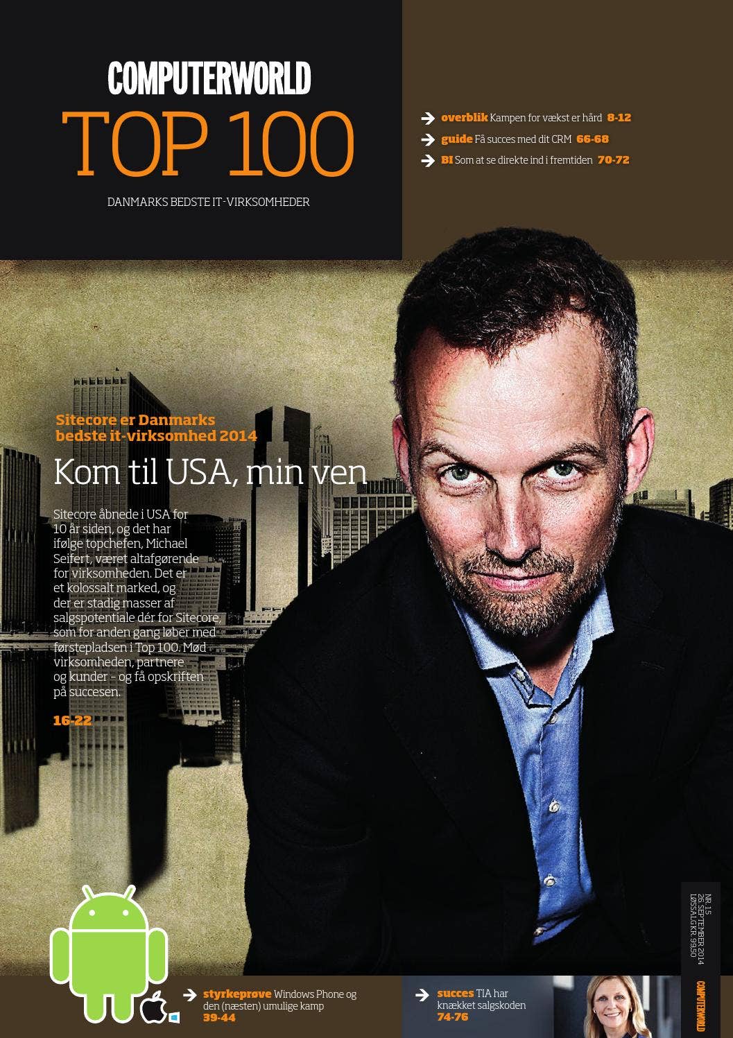 Computerworld top 100 2014 preview by Computerworld A/S - Issuu