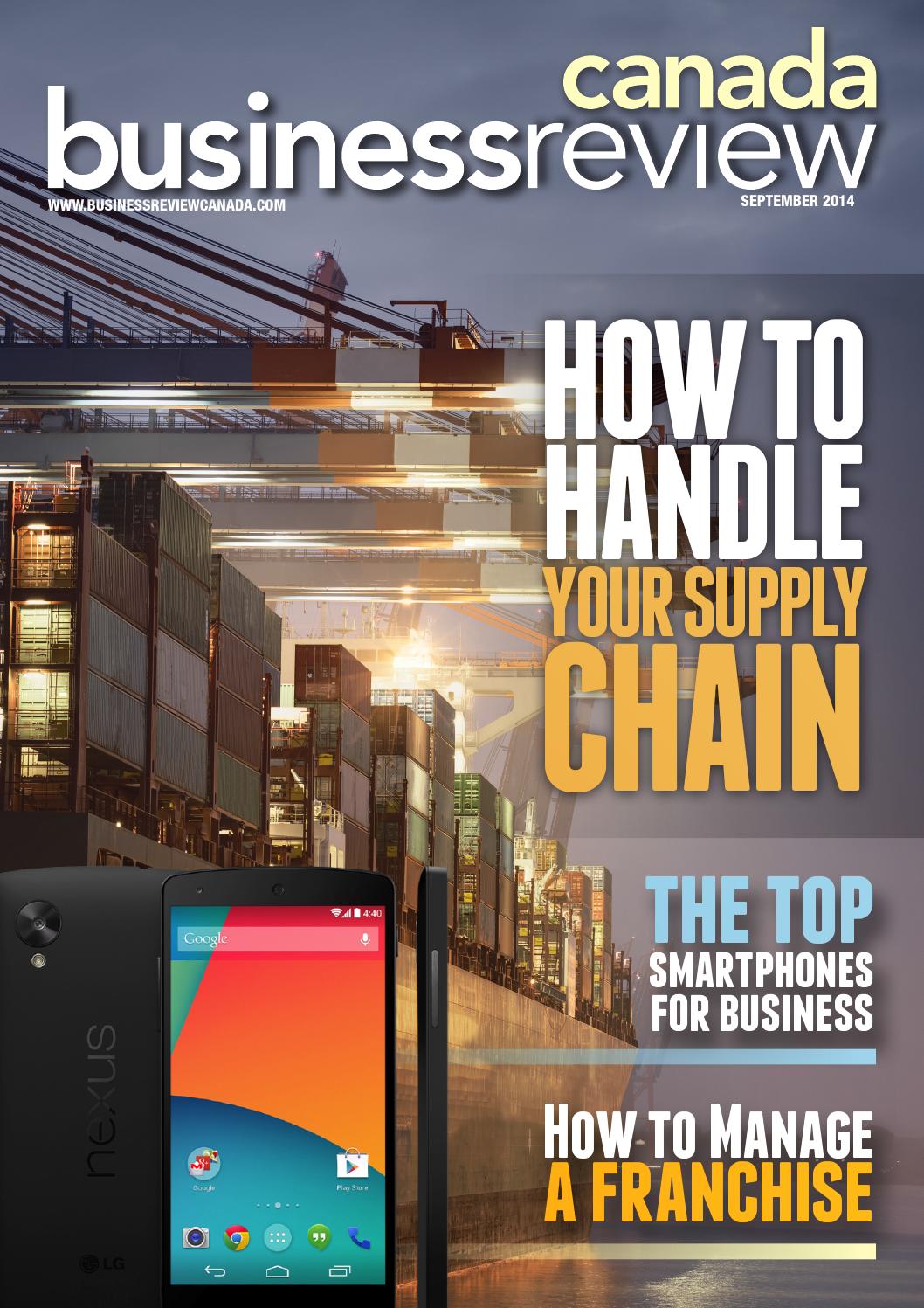 Business Review Canada September 2014 by Business Chief Canada - Issuu