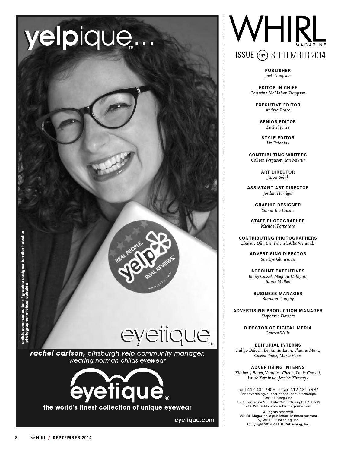 WHIRL Magazine: September 2014 by WHIRL Publishing - Issuu