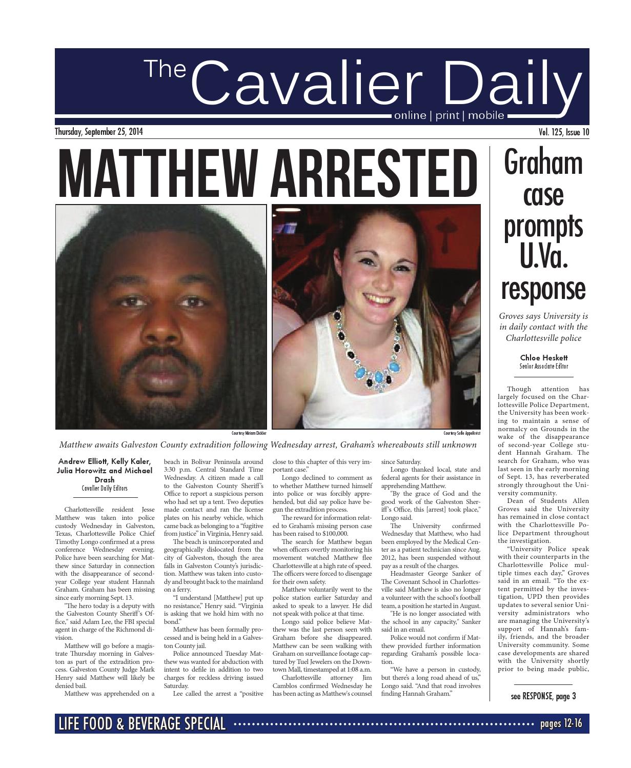 Thursday, September 25, 2014 by The Cavalier Daily - Issuu