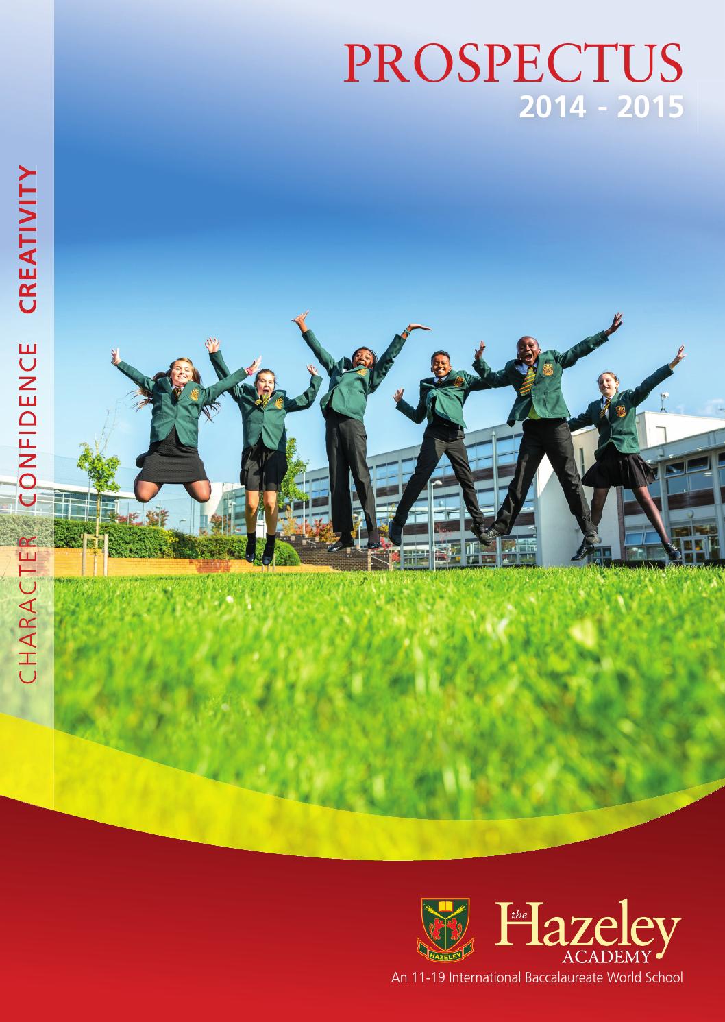The Hazeley Academy – Prospectus 2014-2015 by W S A - Issuu