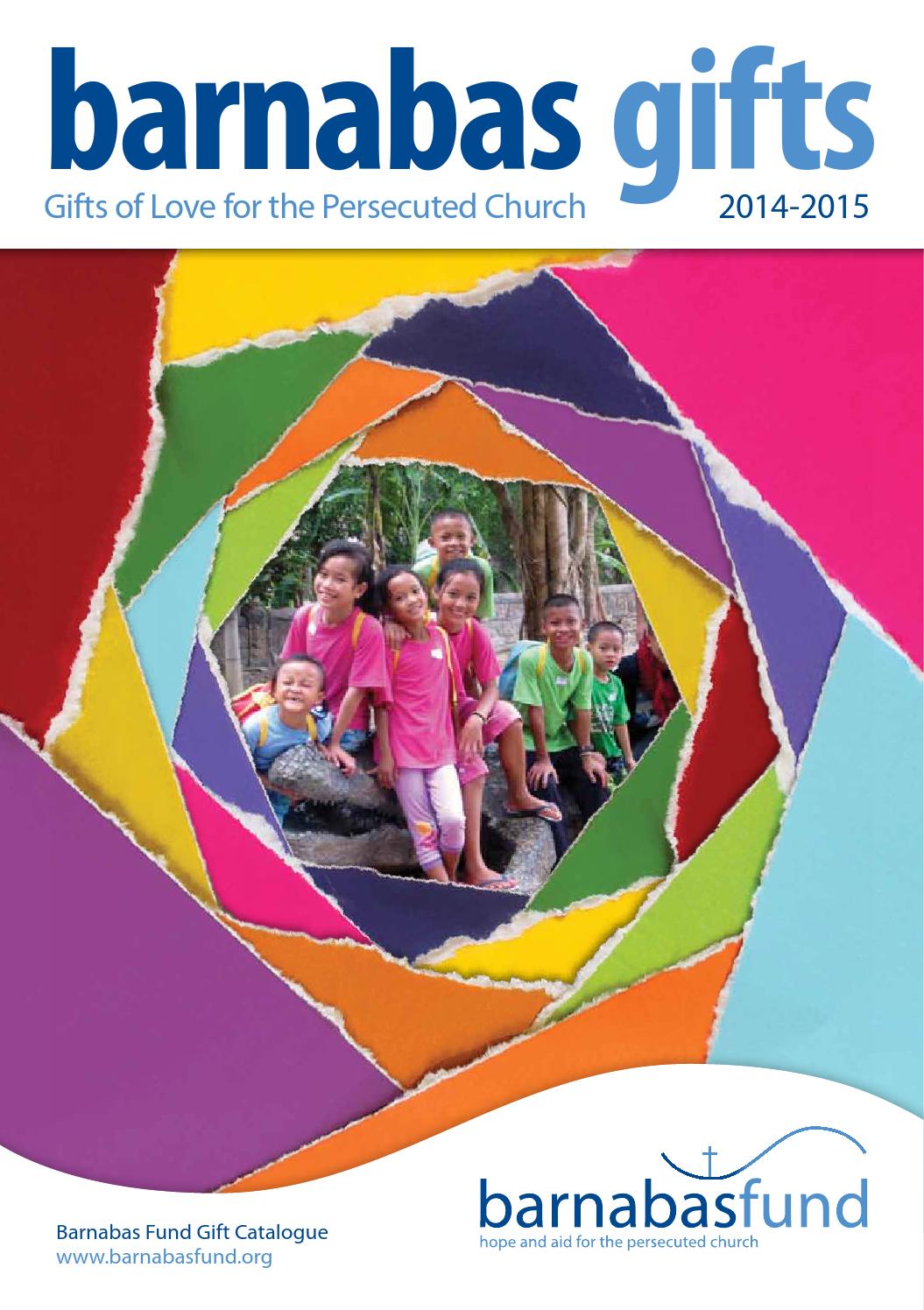 Barnabas Gifts by Barnabas Fund - Issuu