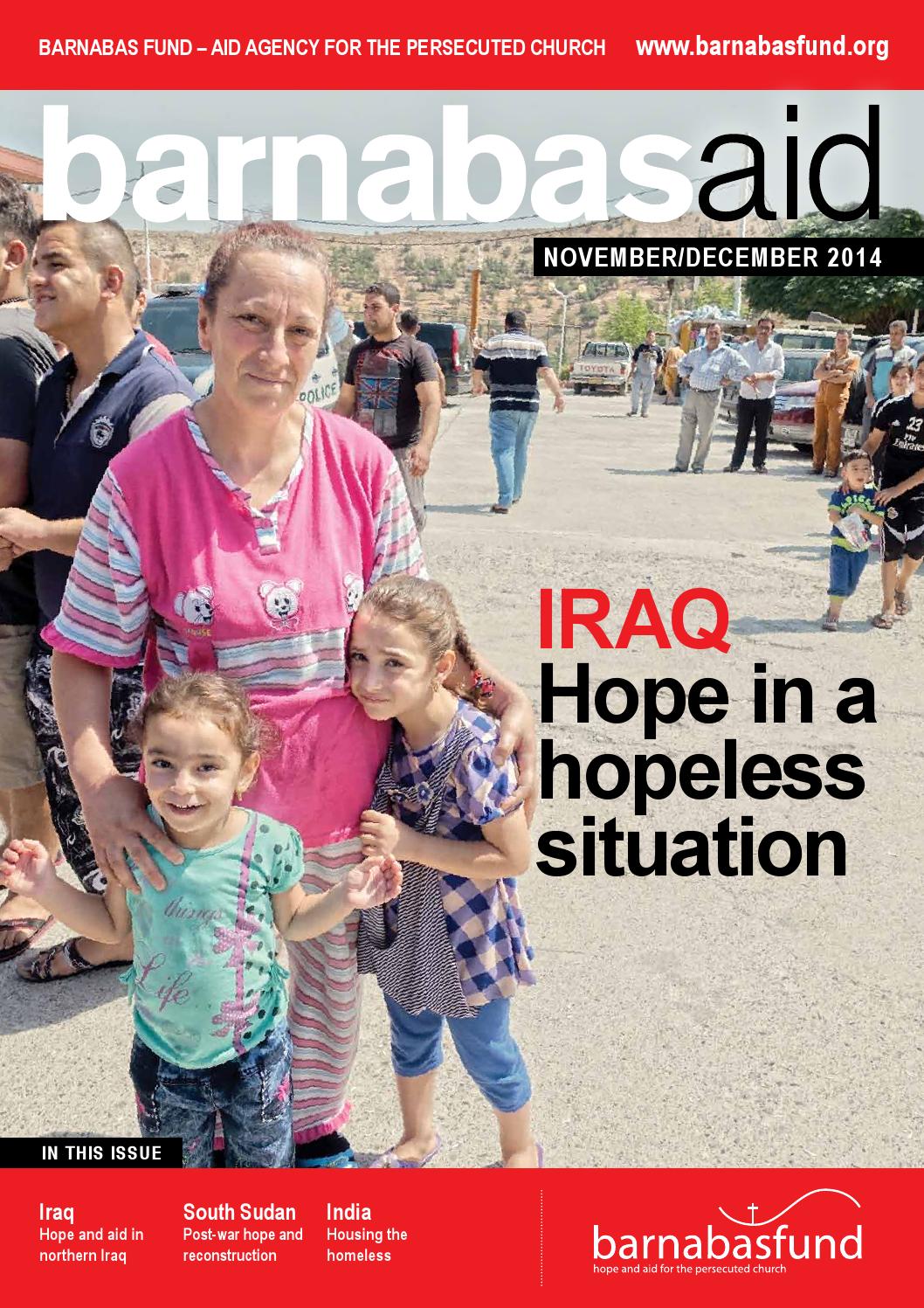 Barnabas aid November December 2014 by Barnabas Fund - Issuu