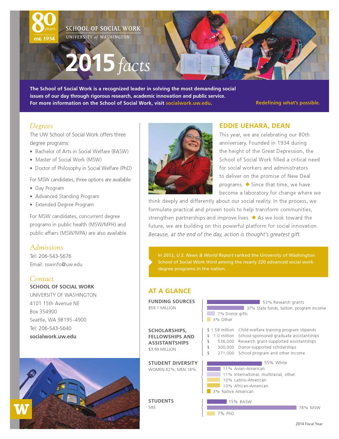 2015 Fact Sheet by UW School of Social Work - Issuu