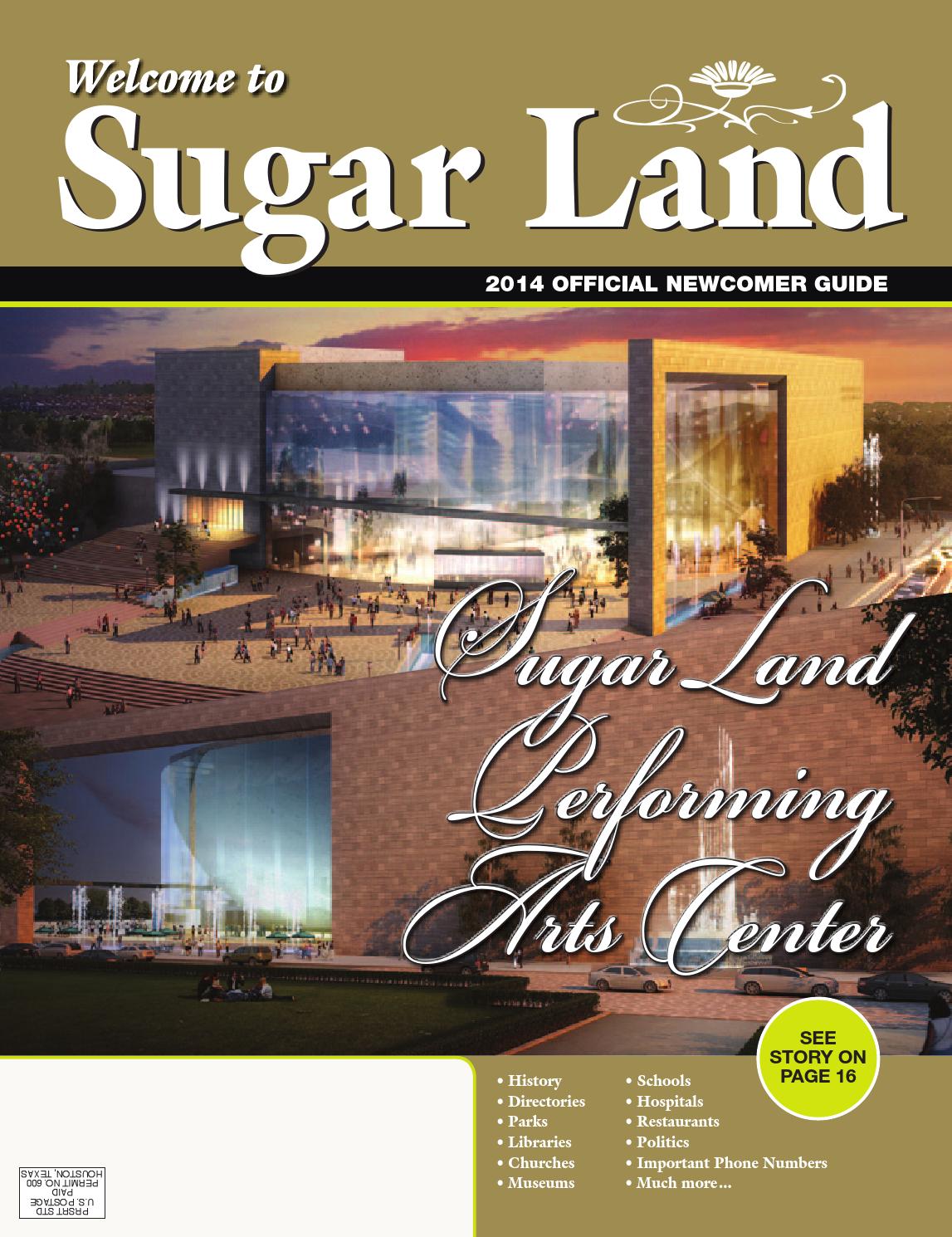 2014 ISSUE - Sugar Land Newcomer Guide by Fort Bend Star | Fort Bend ...