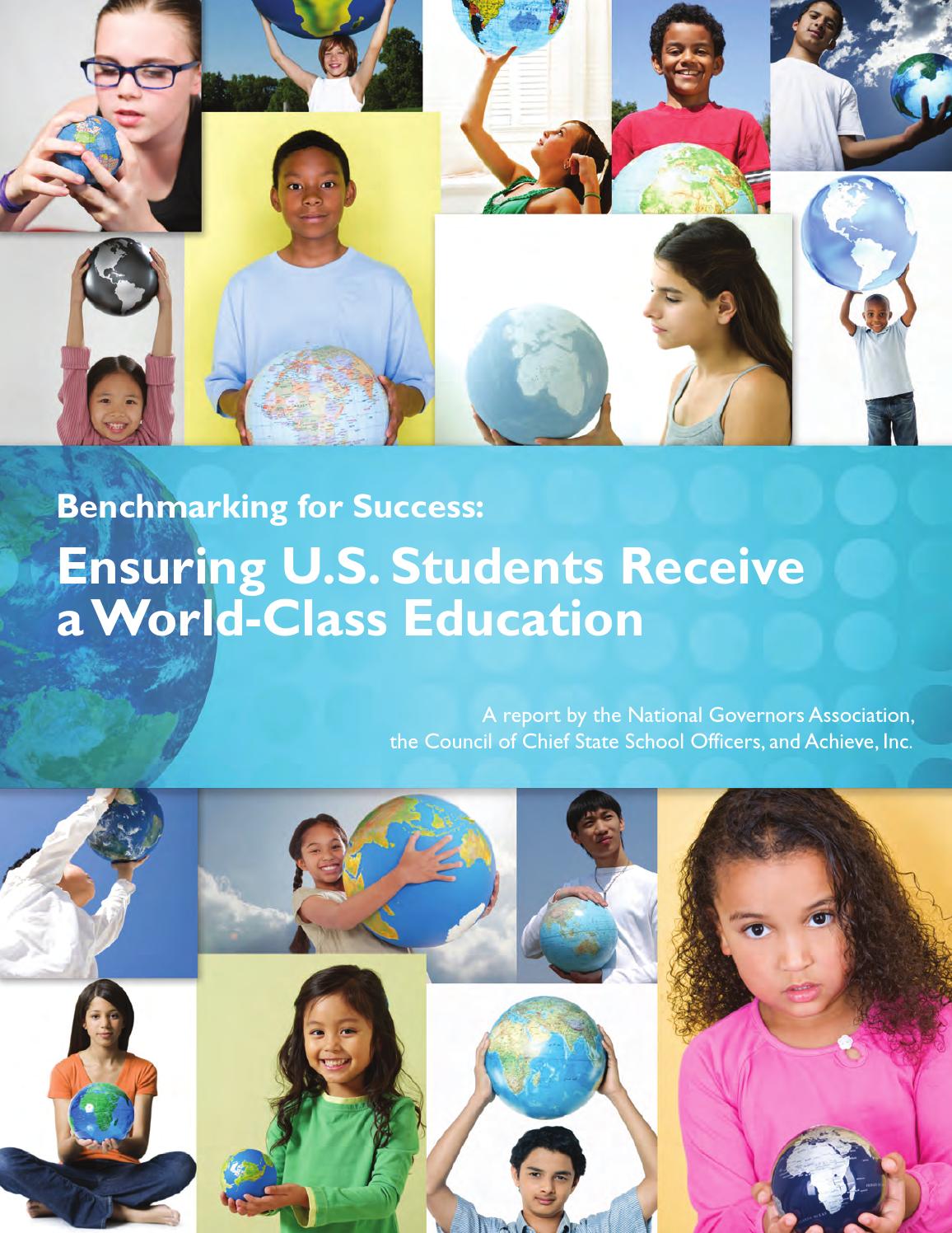 Benchmarking for Success: Ensuring U.S. Students Receive a World-class ...