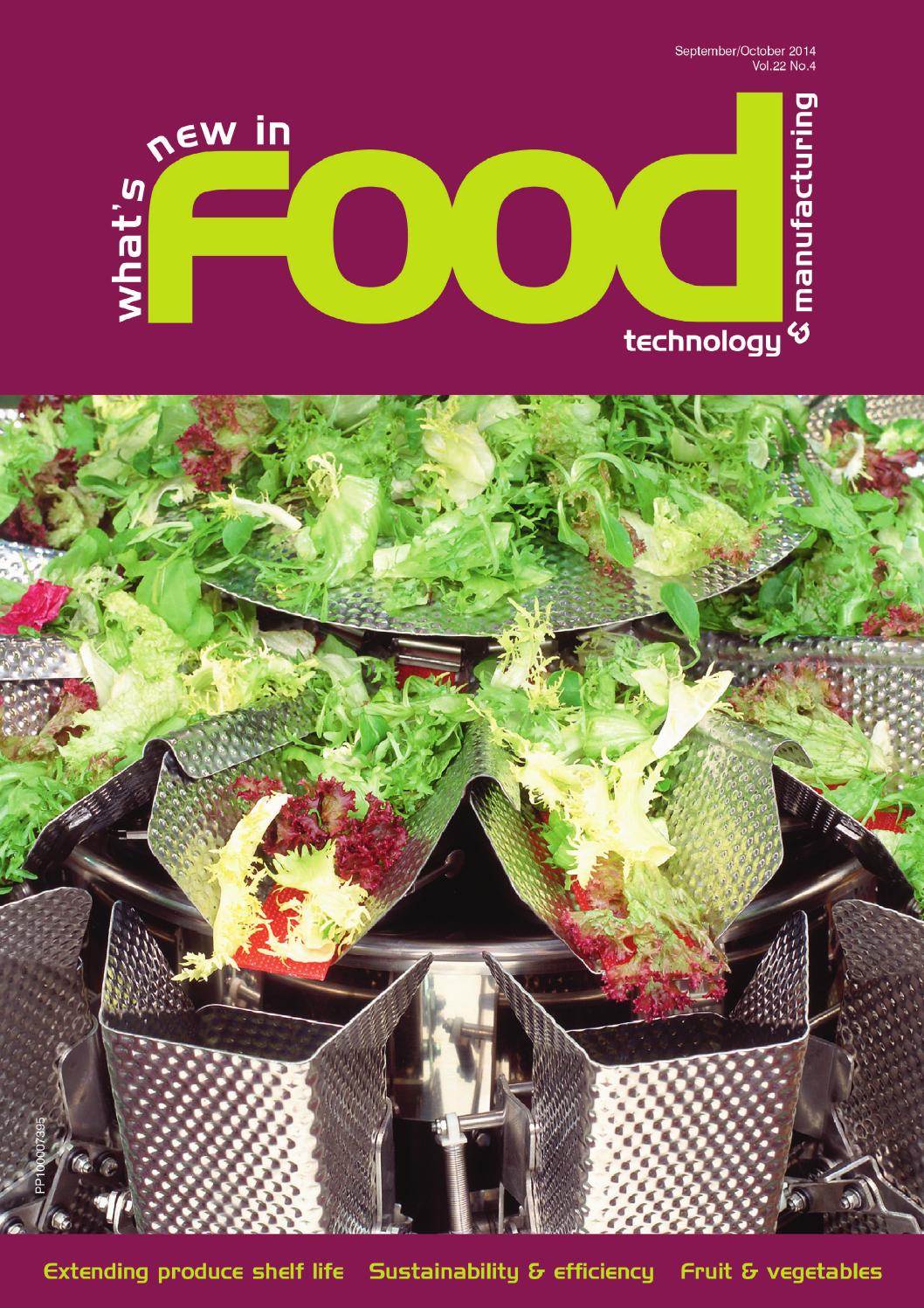 What’s New in Food Technology Sep/Oct 2014 by Westwick-Farrow Media - Issuu