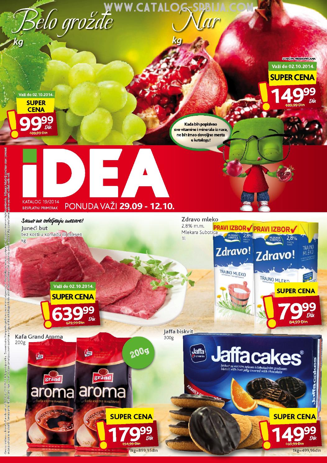 Idea katalog supermarket od 29 09 -12 10 2014 by Catalog.ba - Issuu