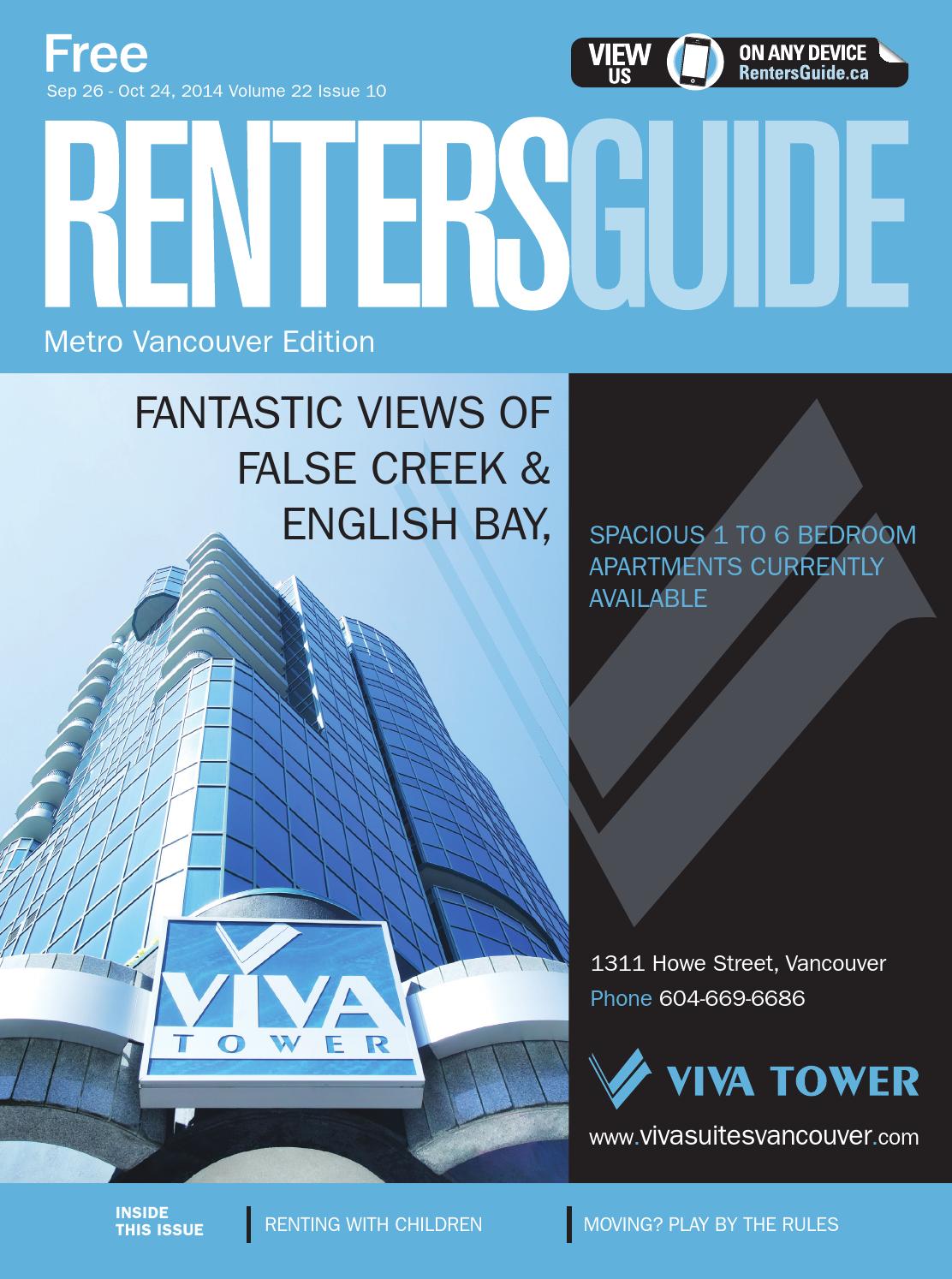 Vancouver Renters Guide - 26 Sep., 2014 by NextHome - Issuu