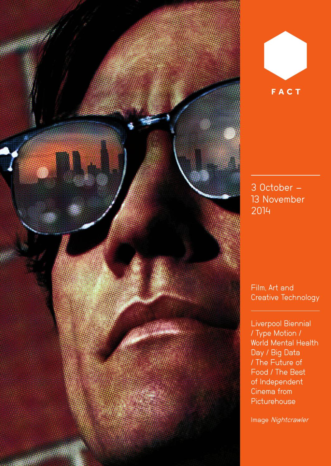 Fact Brochure: 3 October - 13 November by FACT Liverpool - Issuu