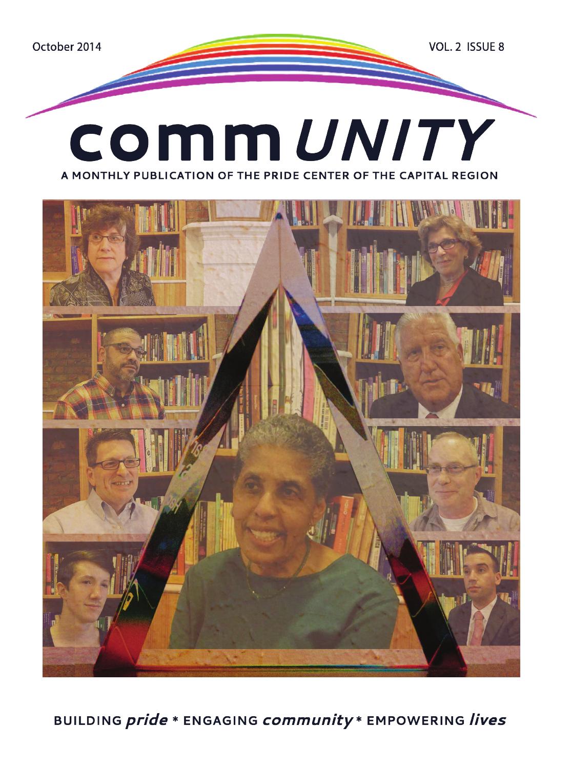 CommUNITY Magazine (vol. 2 iss 8) Volunteers plus The Pride Center Gala ...