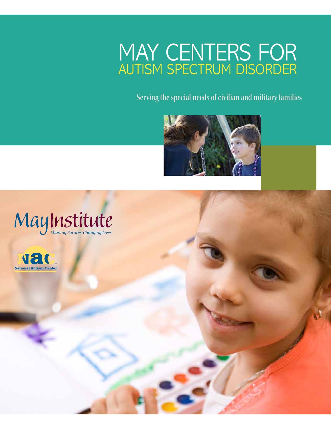 May Centers for Autism Spectrum Disorder, May Institute by May ...