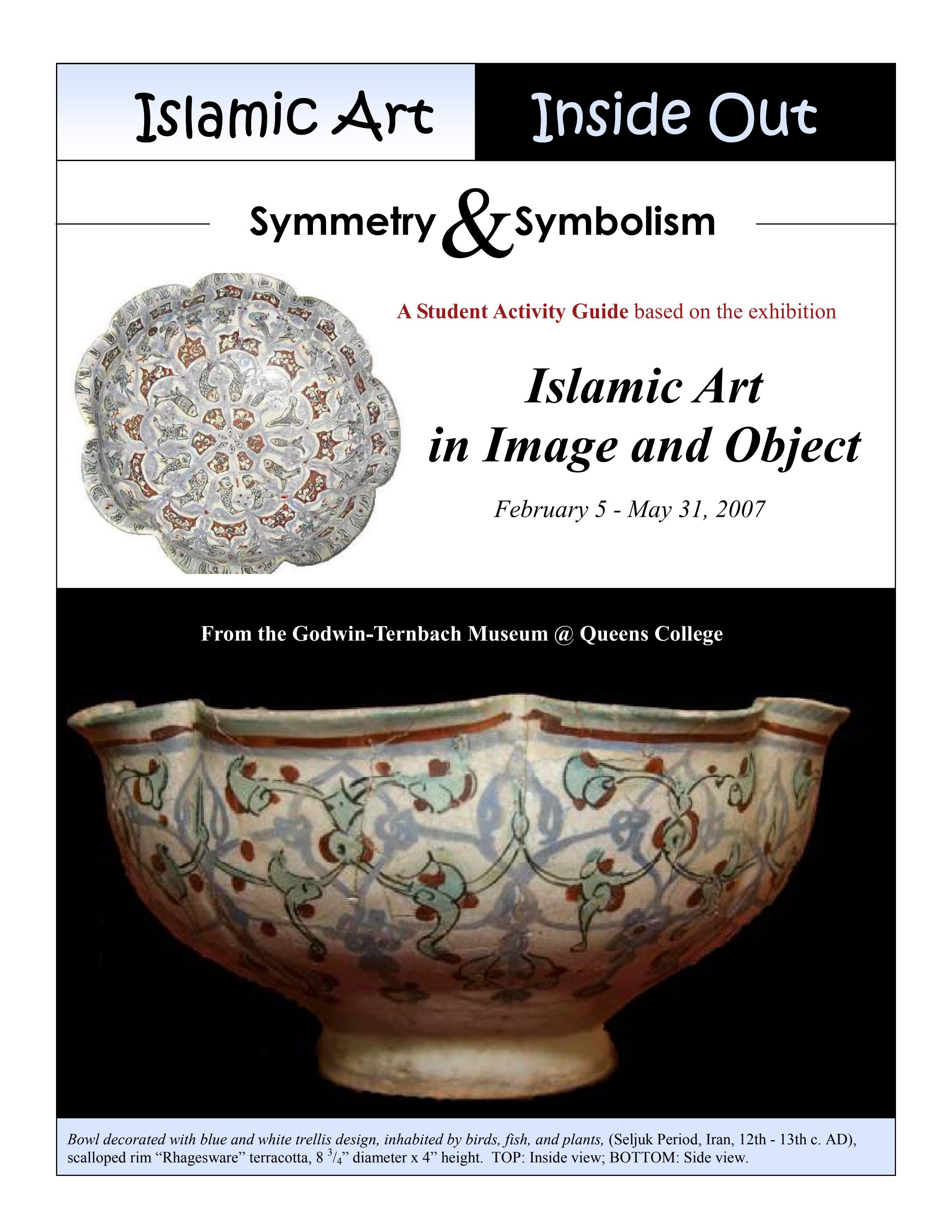 Education Guide - The Grandeur of Islamic Art in Image and Object ...