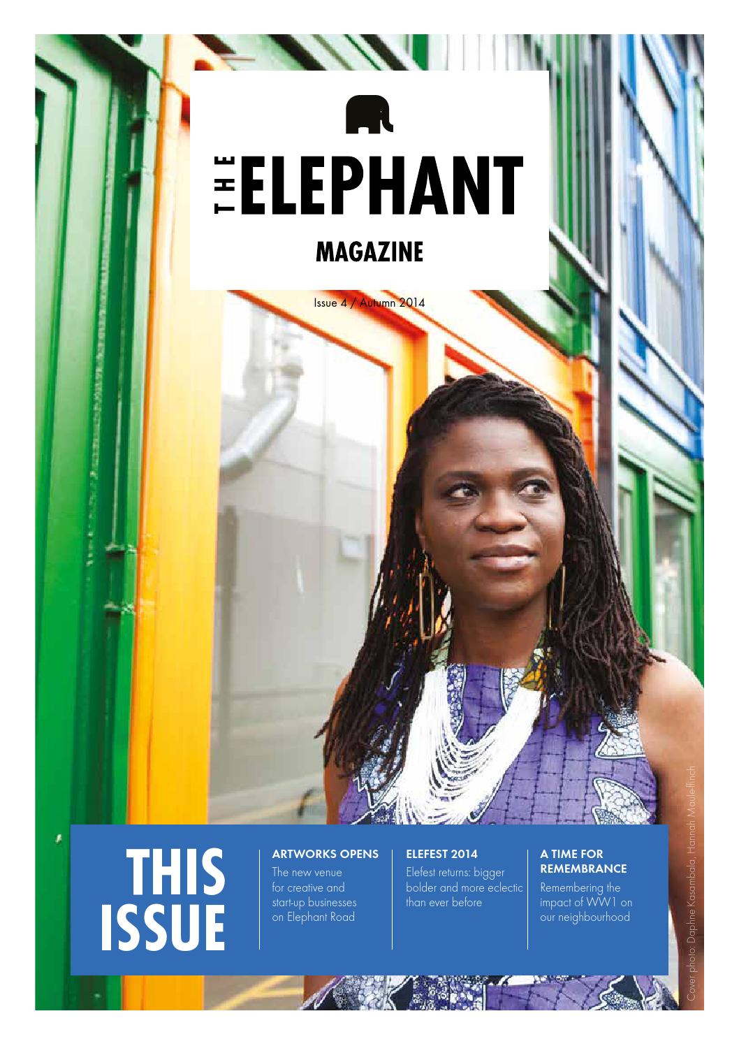 Elephant magazine Autumn 2014 by Southwark Council - Issuu