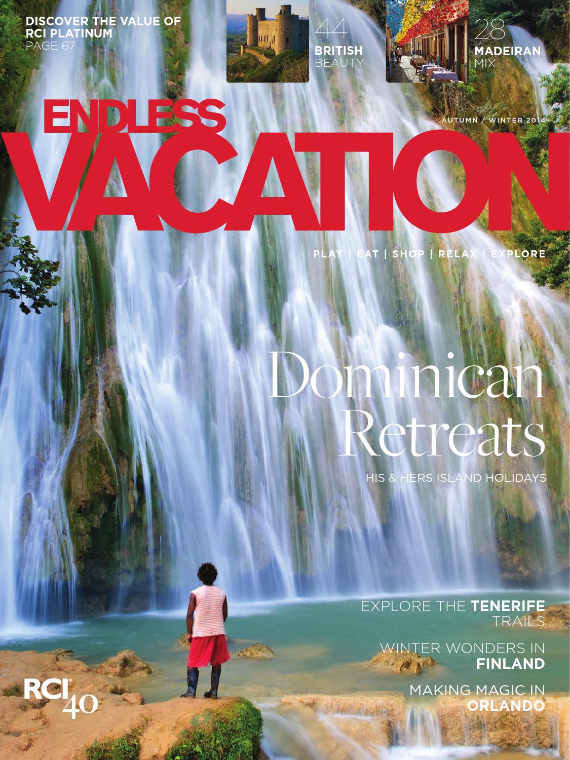 Endless Vacation Magazine Autumn Winter 2014 UK Points by RCI Europe ...