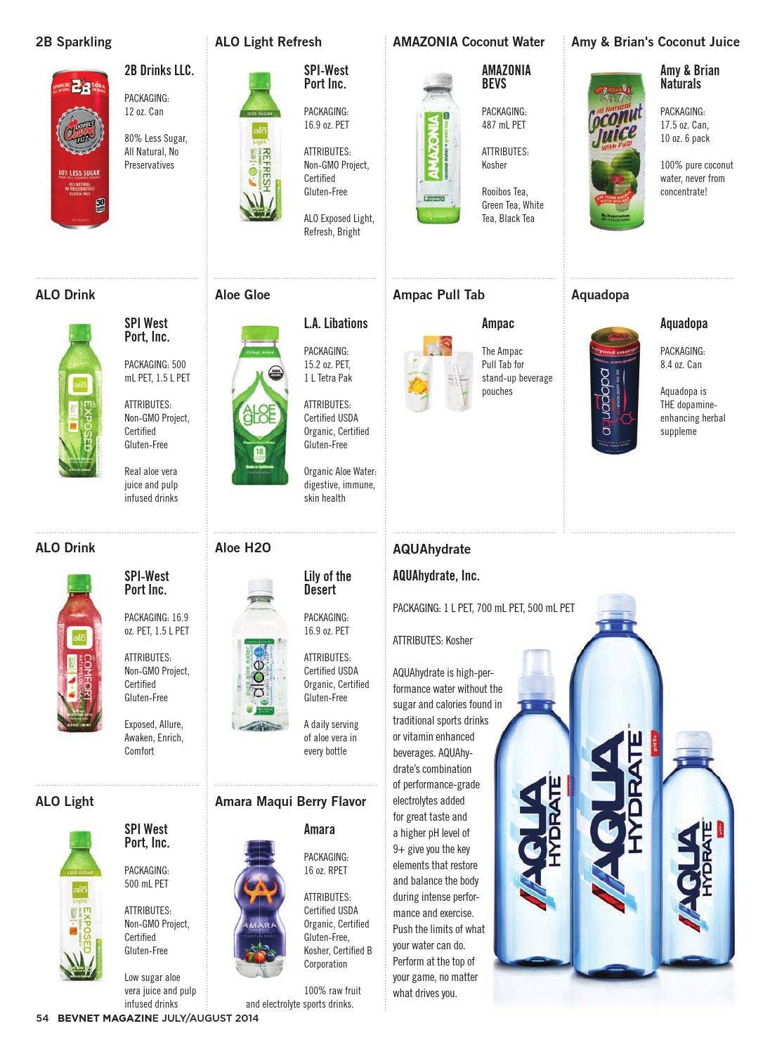 2014 Natural Beverage Guide by BevNET.com - Issuu