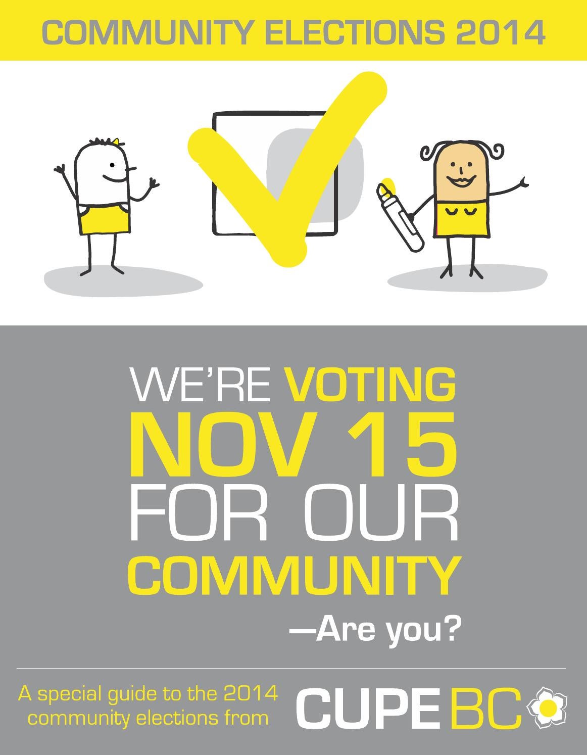 Community Elections 2014 by CUPE BC - Issuu
