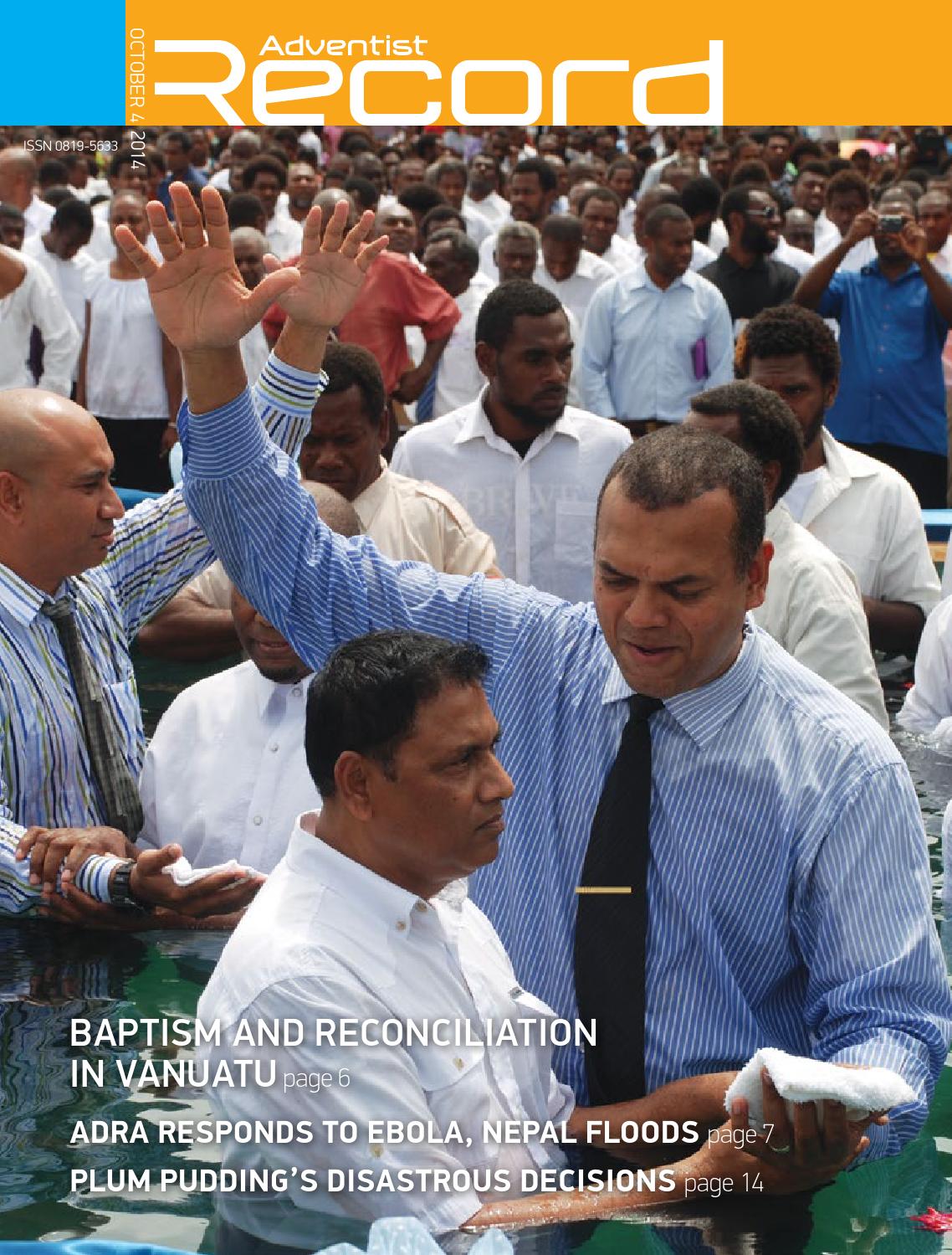 Adventist Record - October 4, 2014 by Adventist Media - Issuu