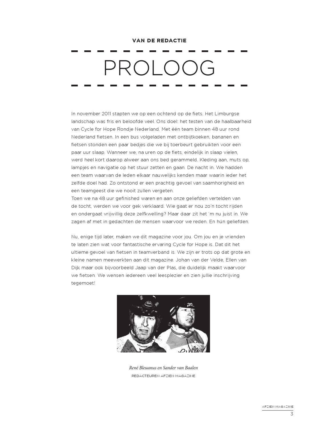 Opmaak binnenwerk afzien magazine by Vrienden van De Hoop - Issuu