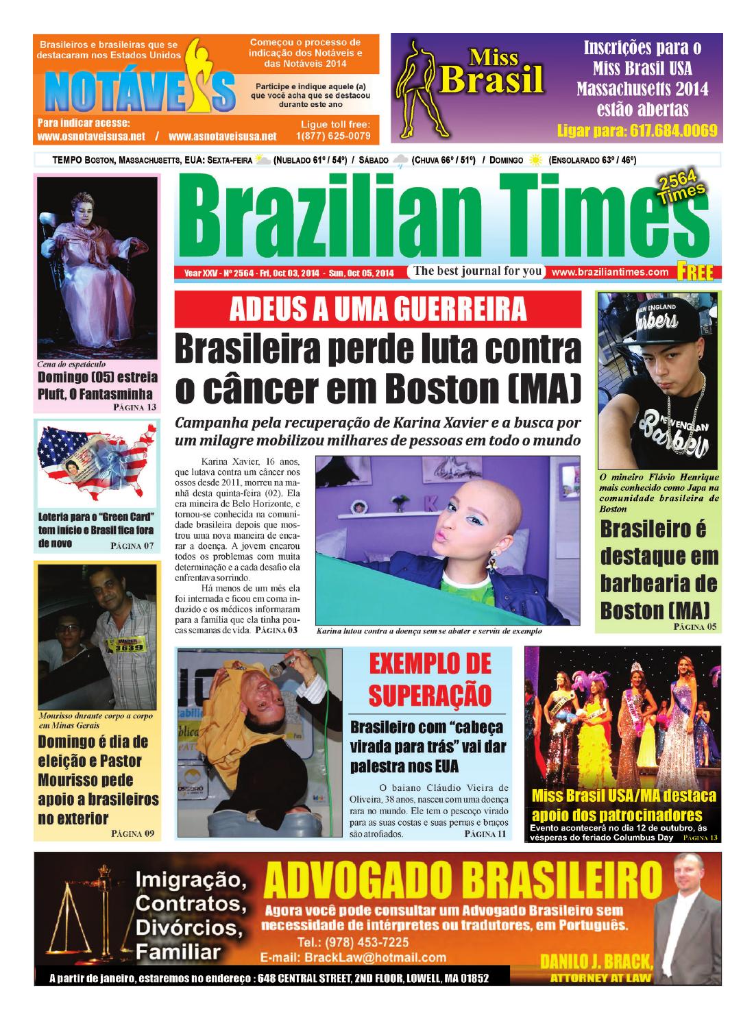 Brazilian Times by The Brazilian Times Newspaper - Issuu
