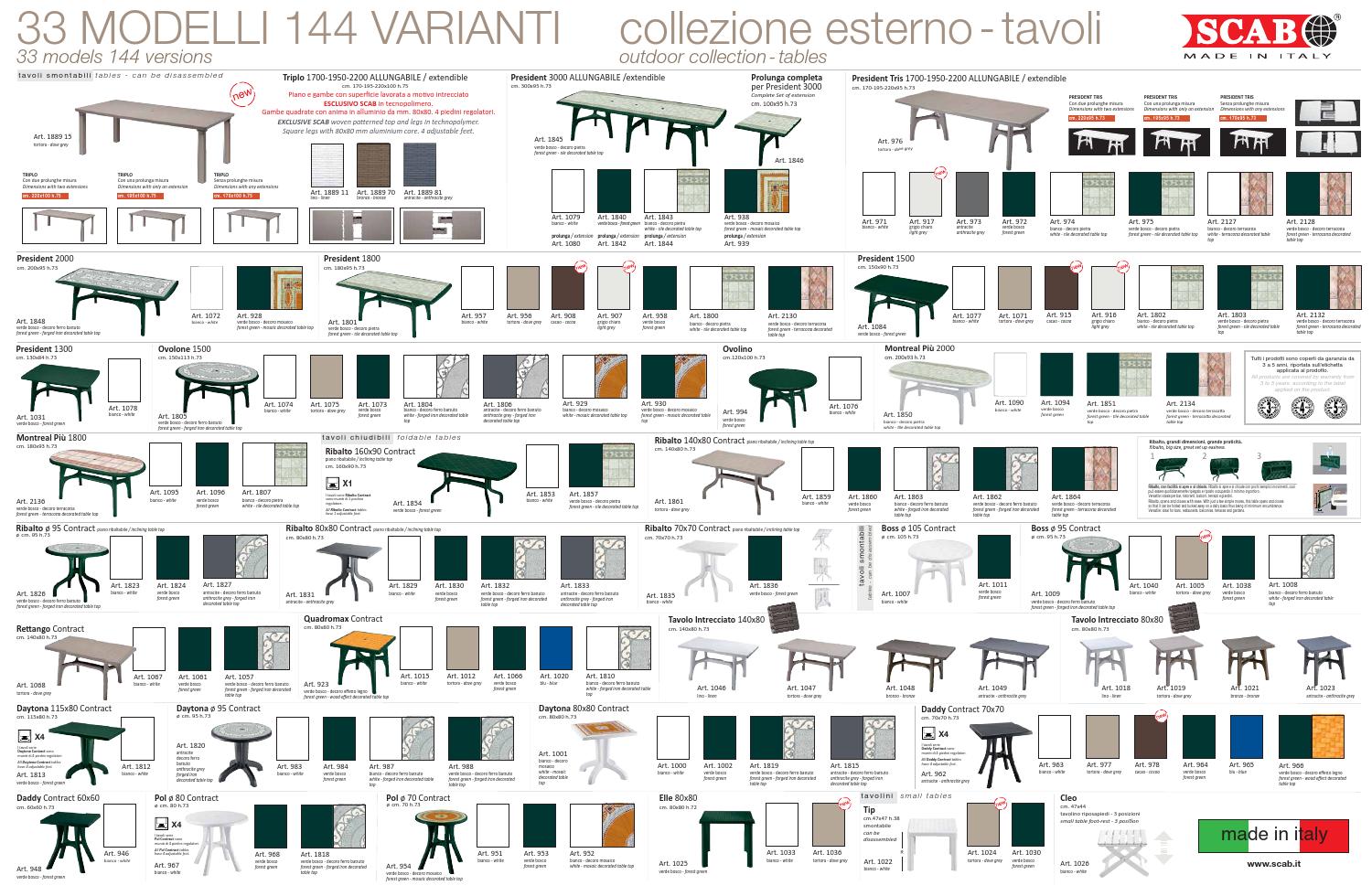 SCAB abstract outdoor tables collection by Publifarm - Issuu