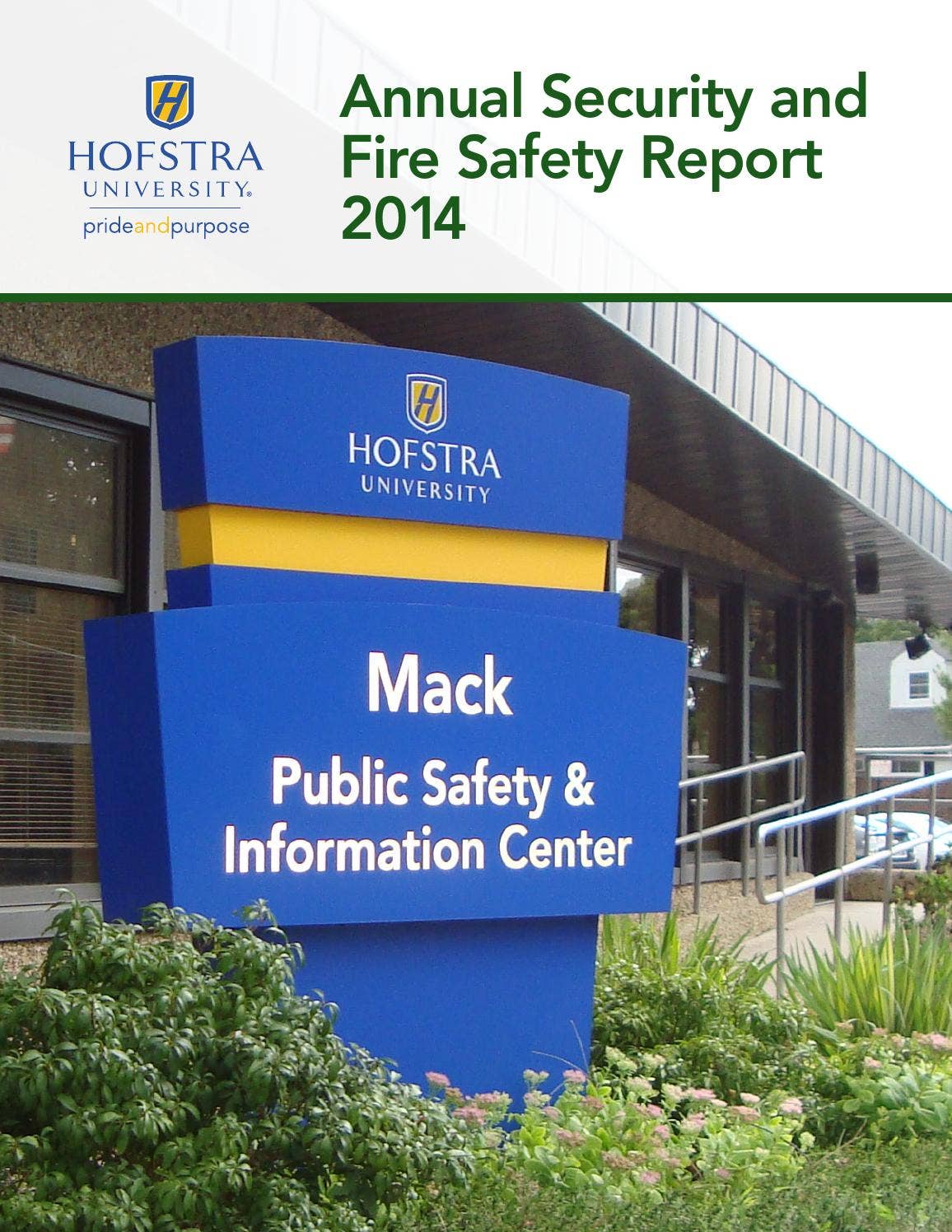 Campus Safety Report 2014 by Hofstra University - Issuu