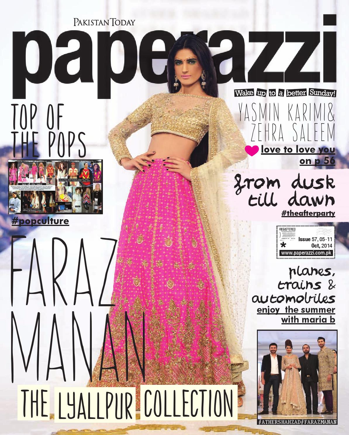 E paper paperazzi issue 57 oct 5th by Pakistan Today - Issuu