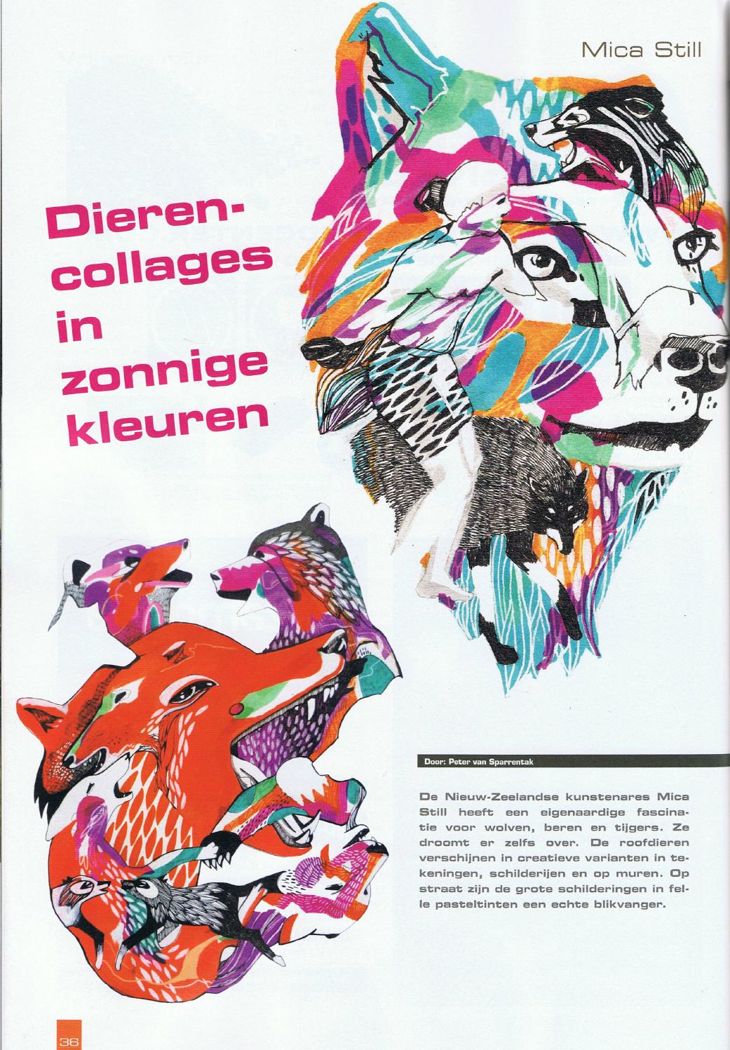 Painter and artist Mica Still in Highlife Magazine by Prez - Issuu