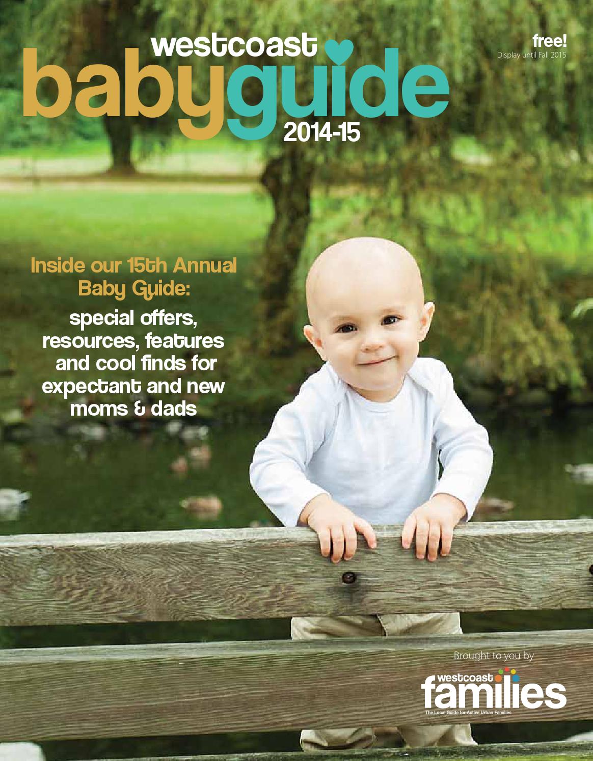 Baby Guide 2014|15 by WestCoast Families magazine - Issuu