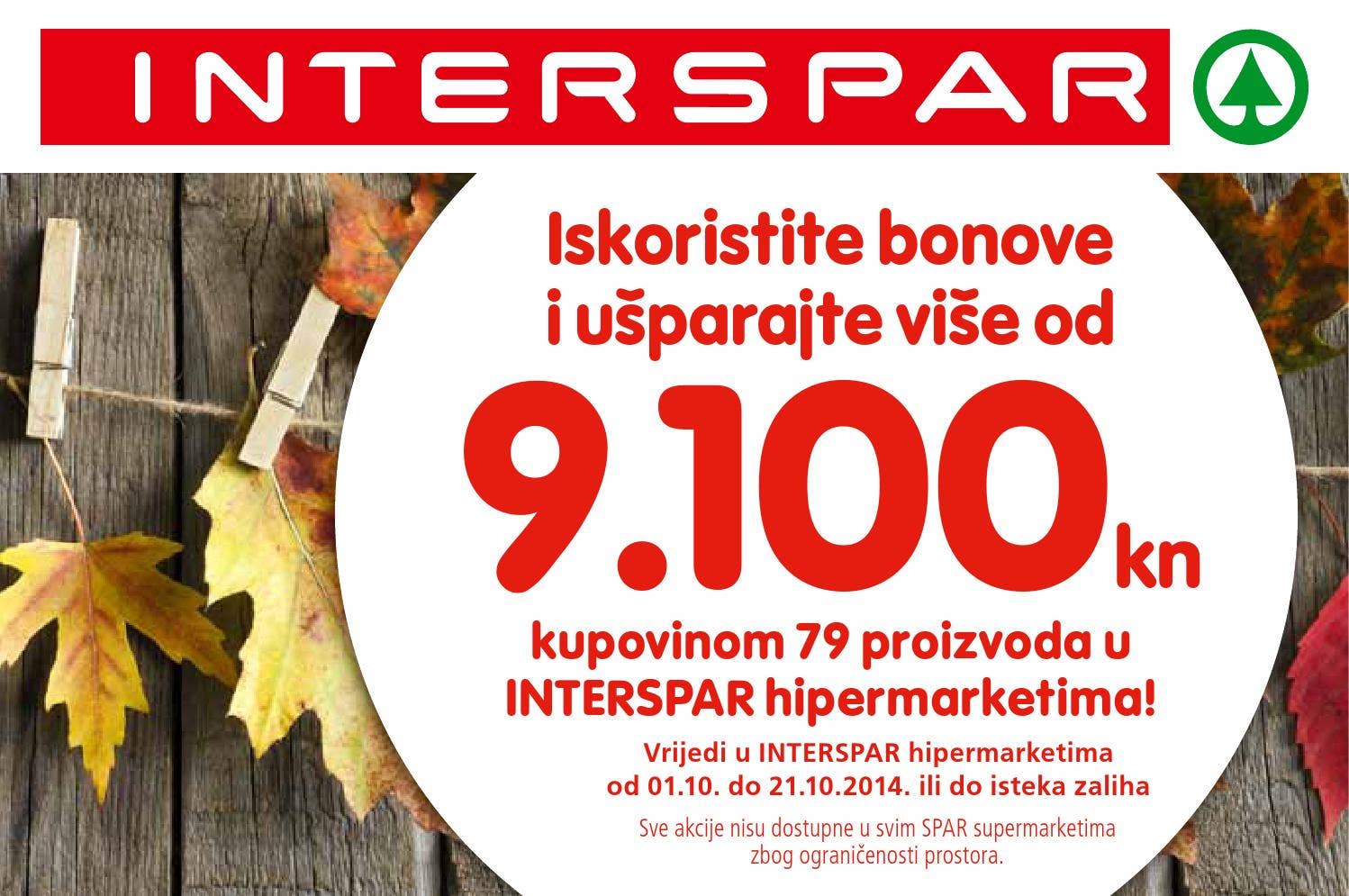 Interspar poklon bonovi od 01 21 10 2014 by Catalog.hr - Issuu