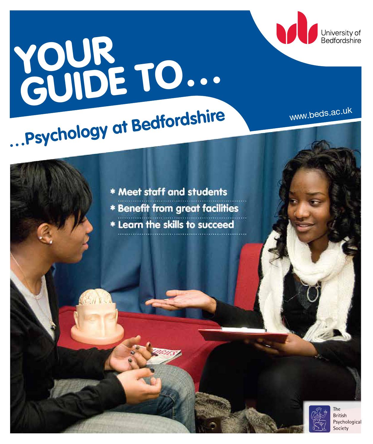 Psychology Subject Guide 2015 by University of Bedfordshire - Issuu