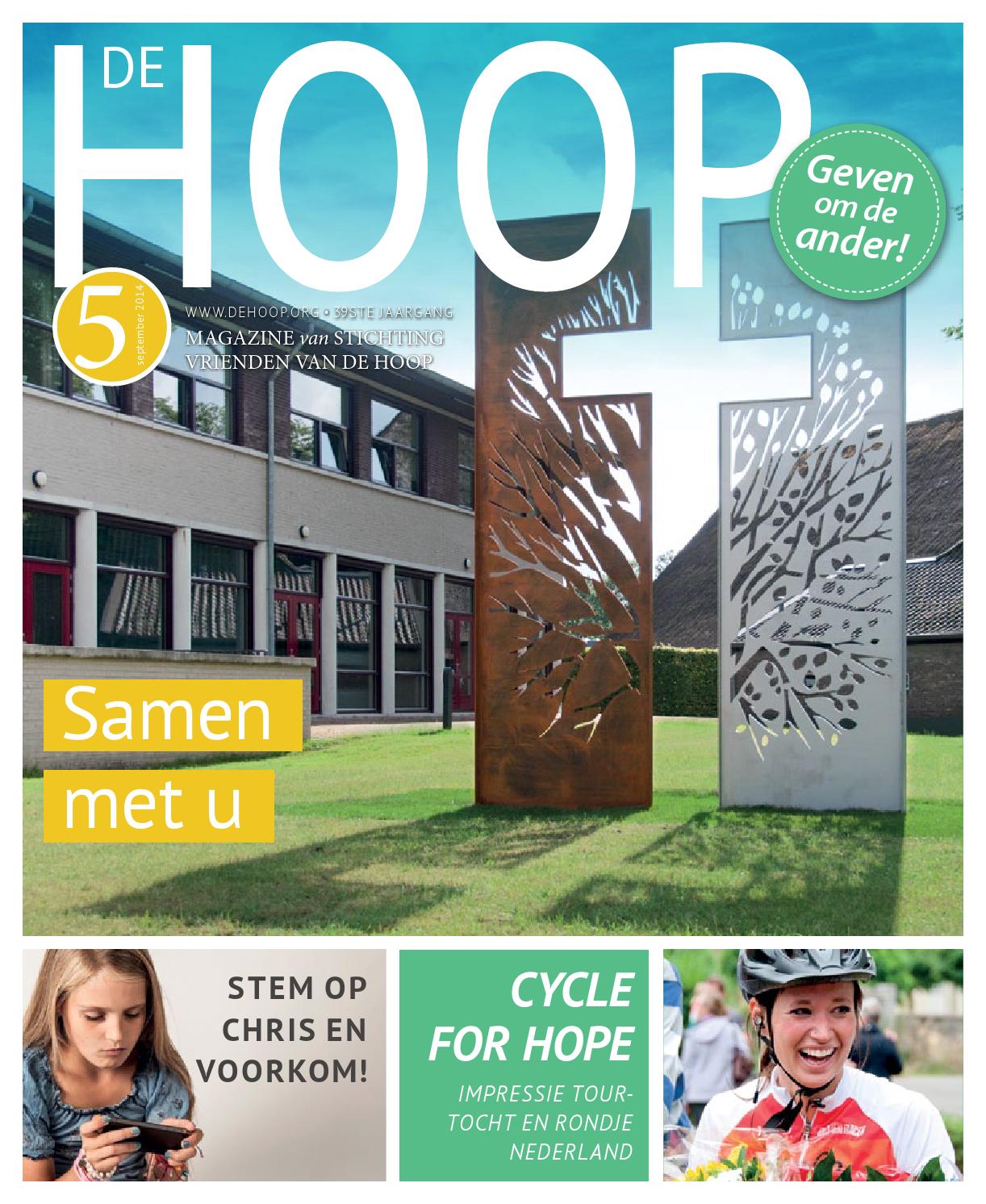 De HOOP 5 sept 2014 by Vrienden van De Hoop - Issuu