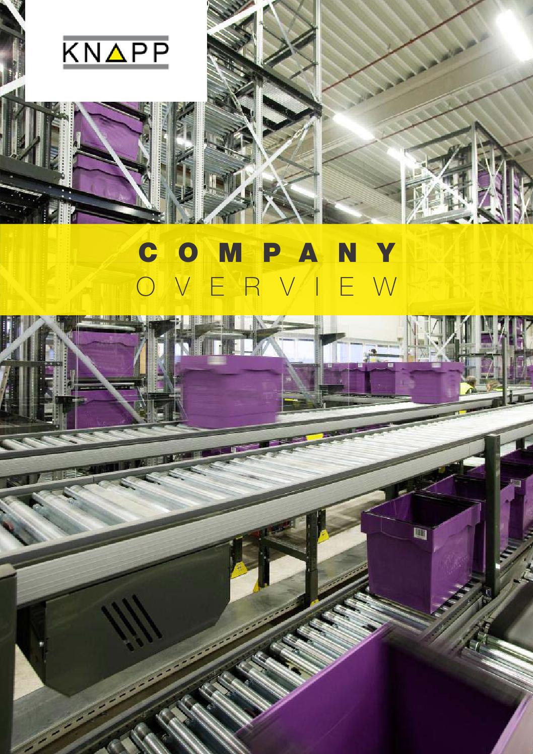 Knapp - Brochure 2014 by Supply Chain Digital - Issuu