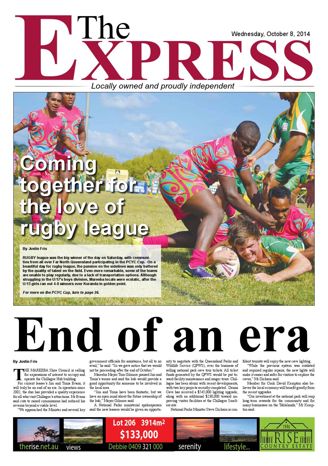 The Express Newspaper 8th October 2014 by Carlo Portella - Issuu