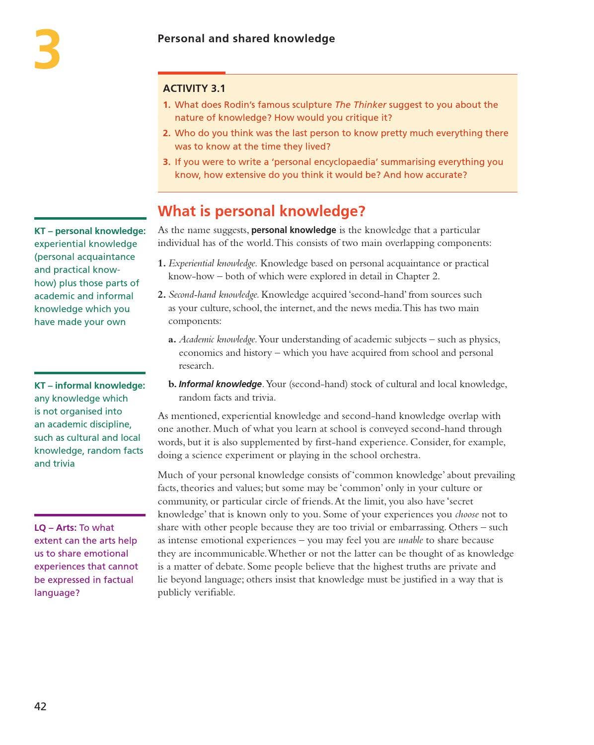 Theory of Knowledge for the IB Diploma (second edition) by Cambridge ...