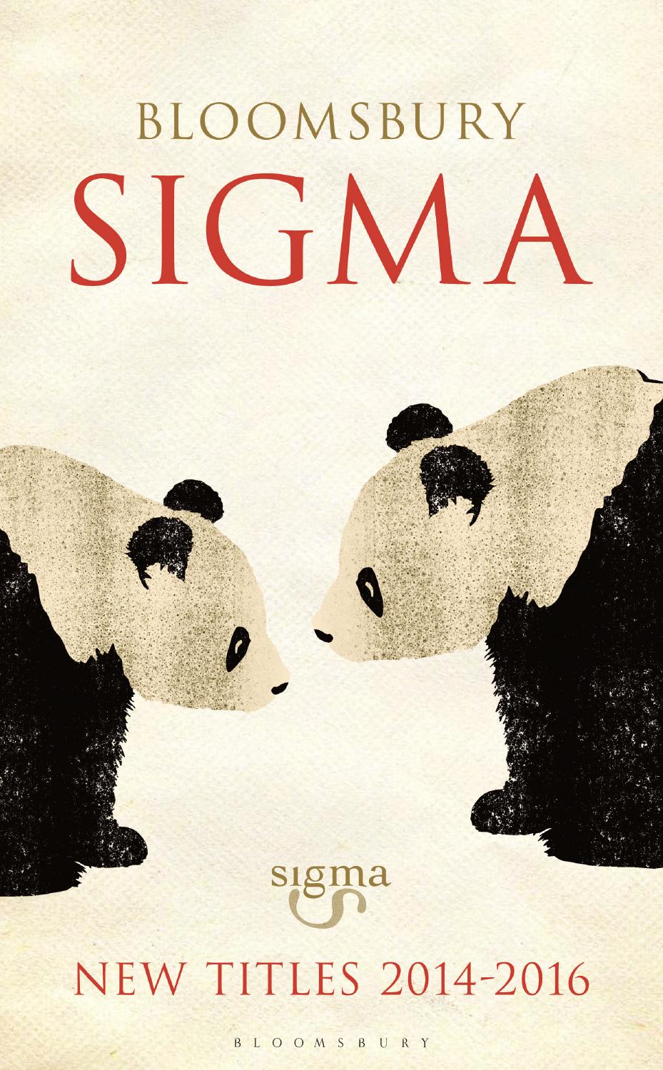 Sigma titles from Bloomsbury Publishing by Bloomsbury Publishing - Issuu