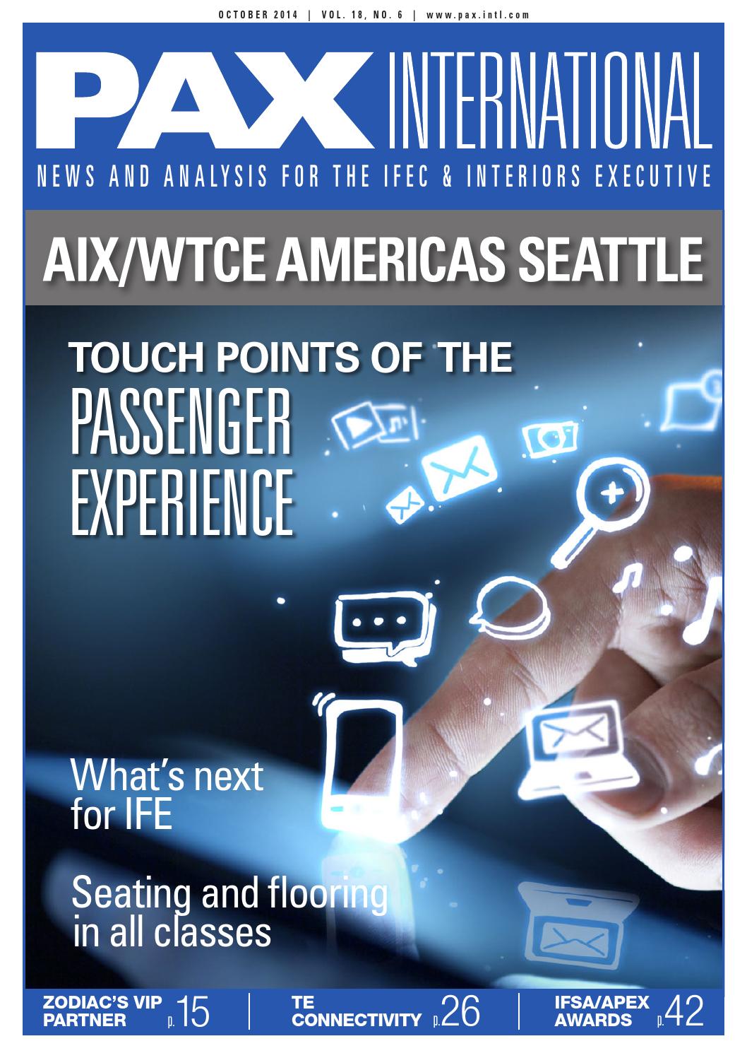 PAX International Magazine - AIX/WTCE Americas Seattle (Oct 2014) by ...