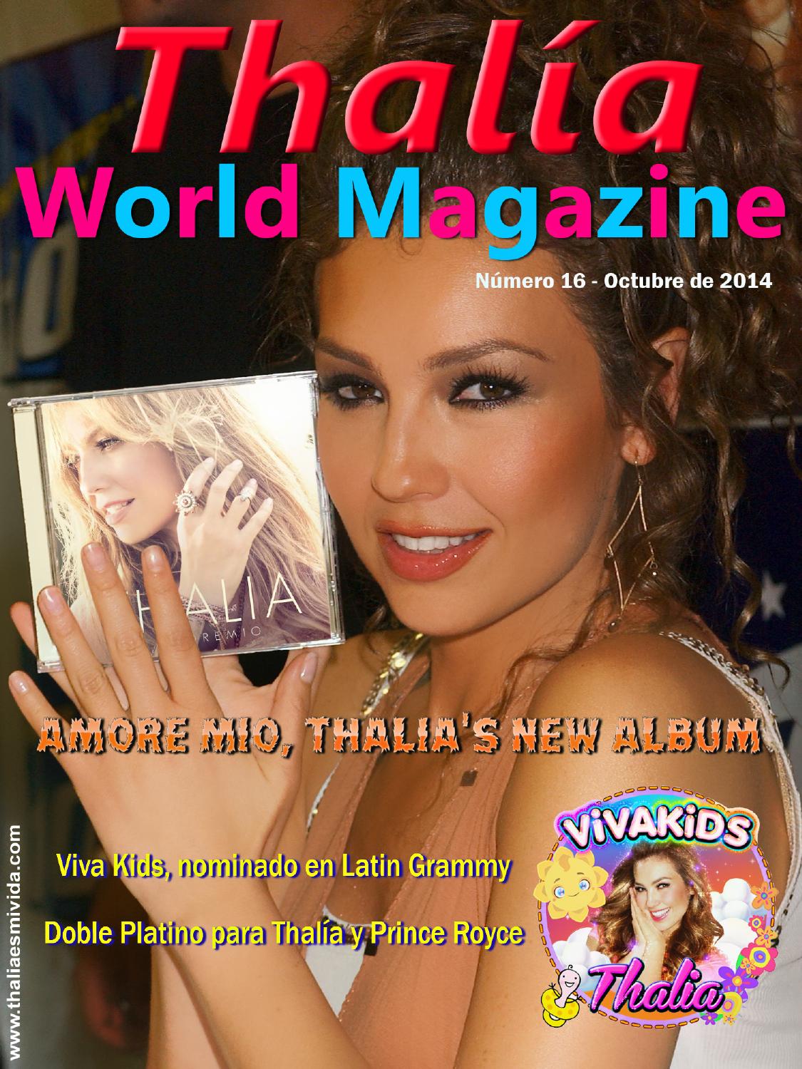 Thalía World Magazine by Thalia World - Issuu