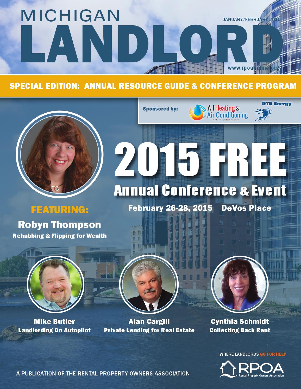 MI Landlord Resource Guide Sample Issue by RPOA - Issuu