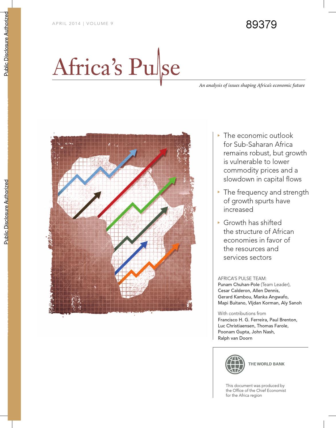 Africa's Pulse, April 2014 by World Bank Publications - Issuu