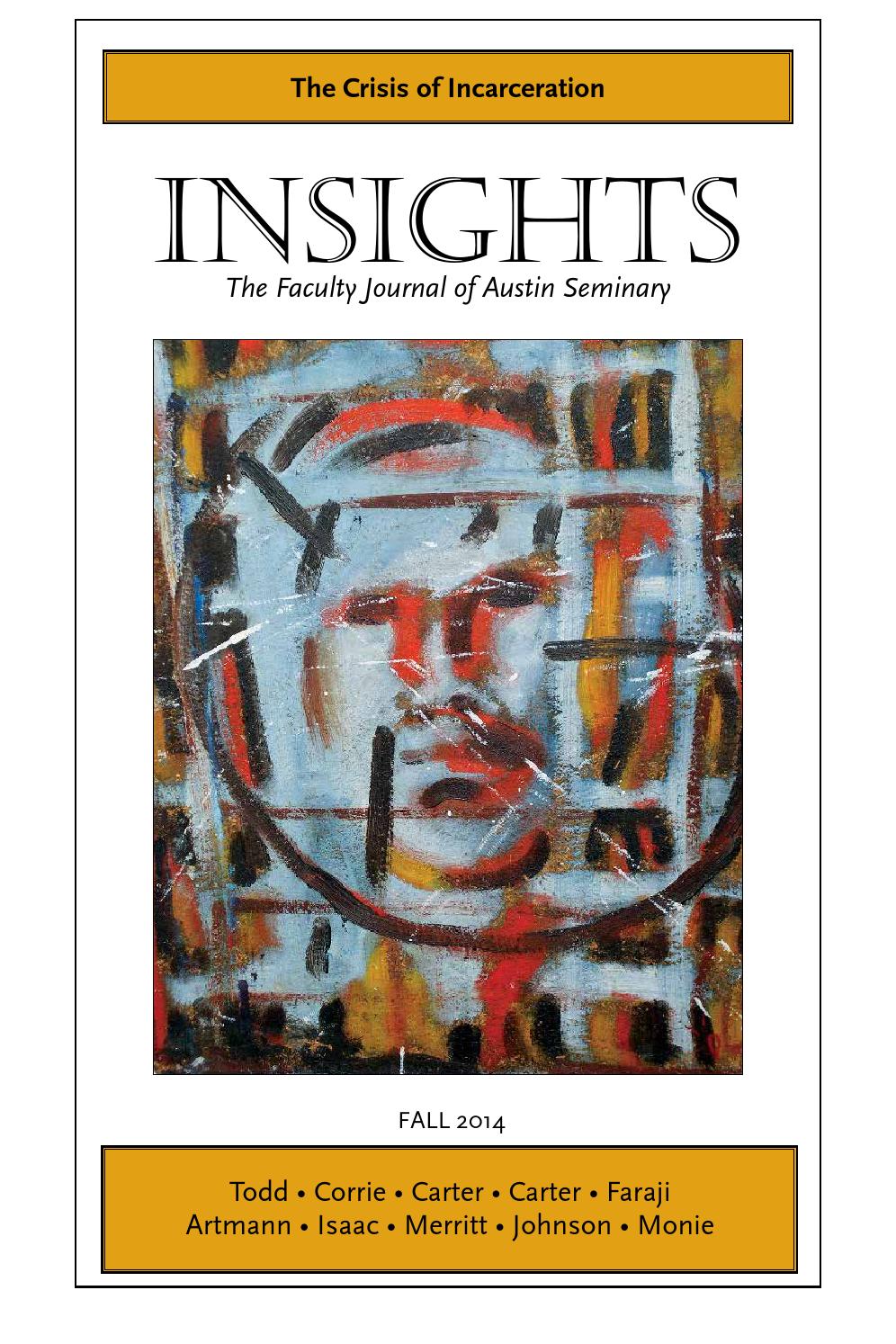 Fall 2014 insights by Austin Presbyterian Theological Seminary - Issuu